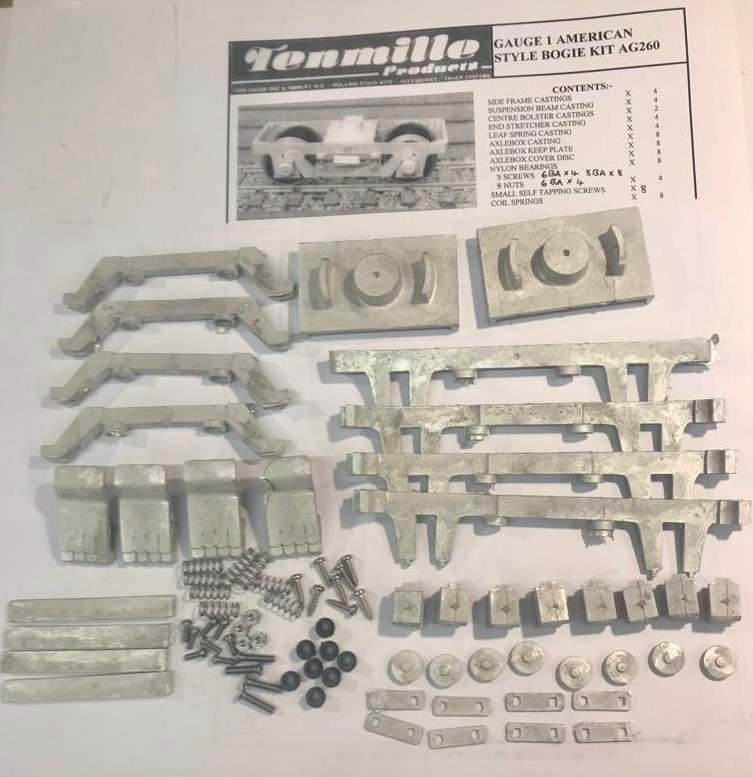 GWR/AMERICAN STYLE BOGIE - Tenmille